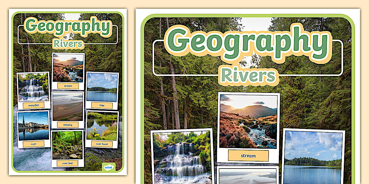 Rivers Topic Title Page (Teacher-Made) - Twinkl