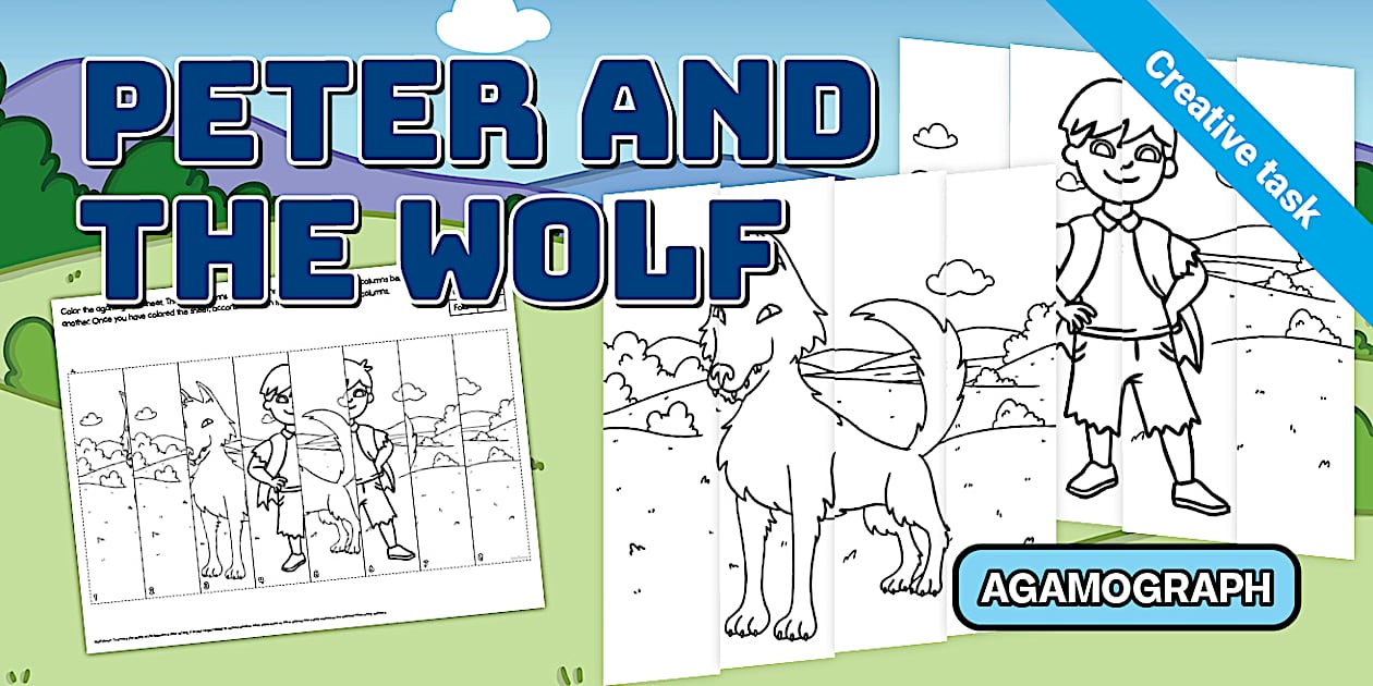 * NEW * Agamograph: Peter and the Wolf