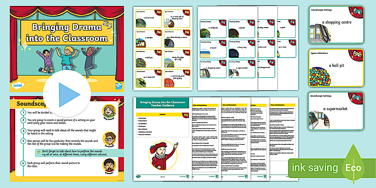 KS1 Bringing Drama to the Classroom Resource Pack - Twinkl