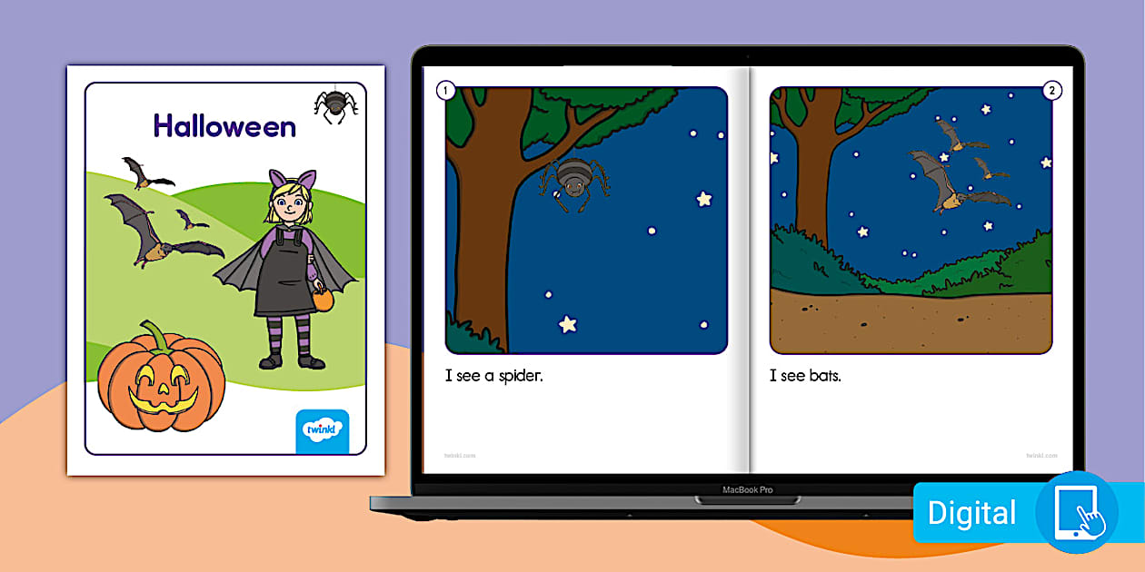 Halloween Early Emergent Reader eBook | Digital | Twinkl