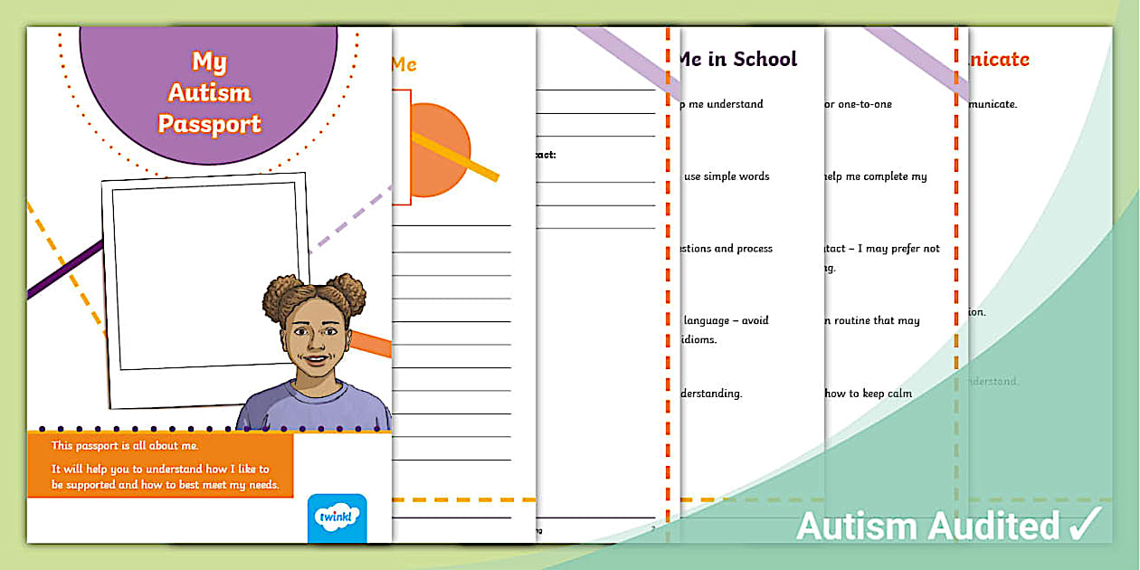 Autism Passport for Older Learners | Twinkl Resource