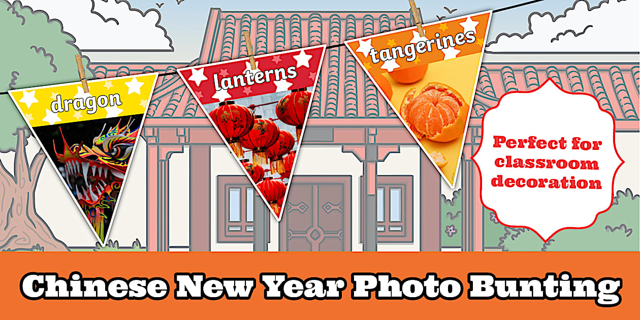 Chinese New Year Photo Bunting