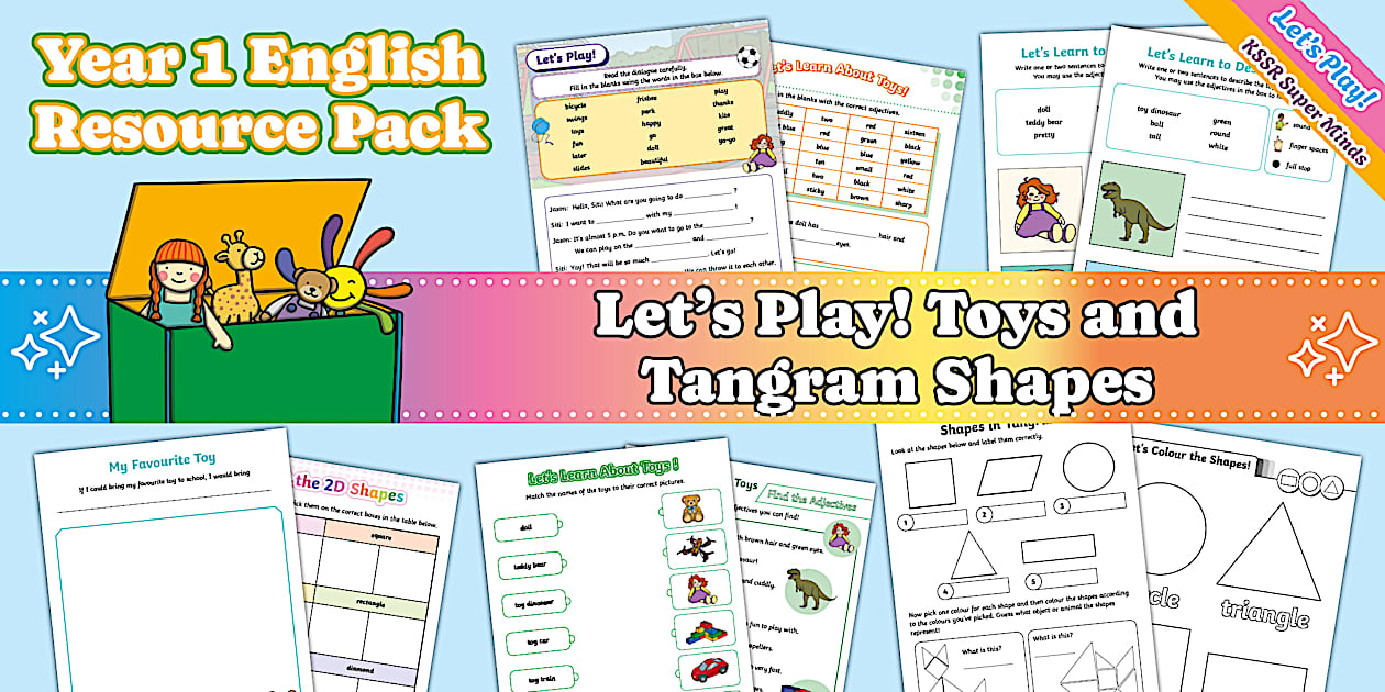 Super Minds Year 1 Unit 2 Let's Play