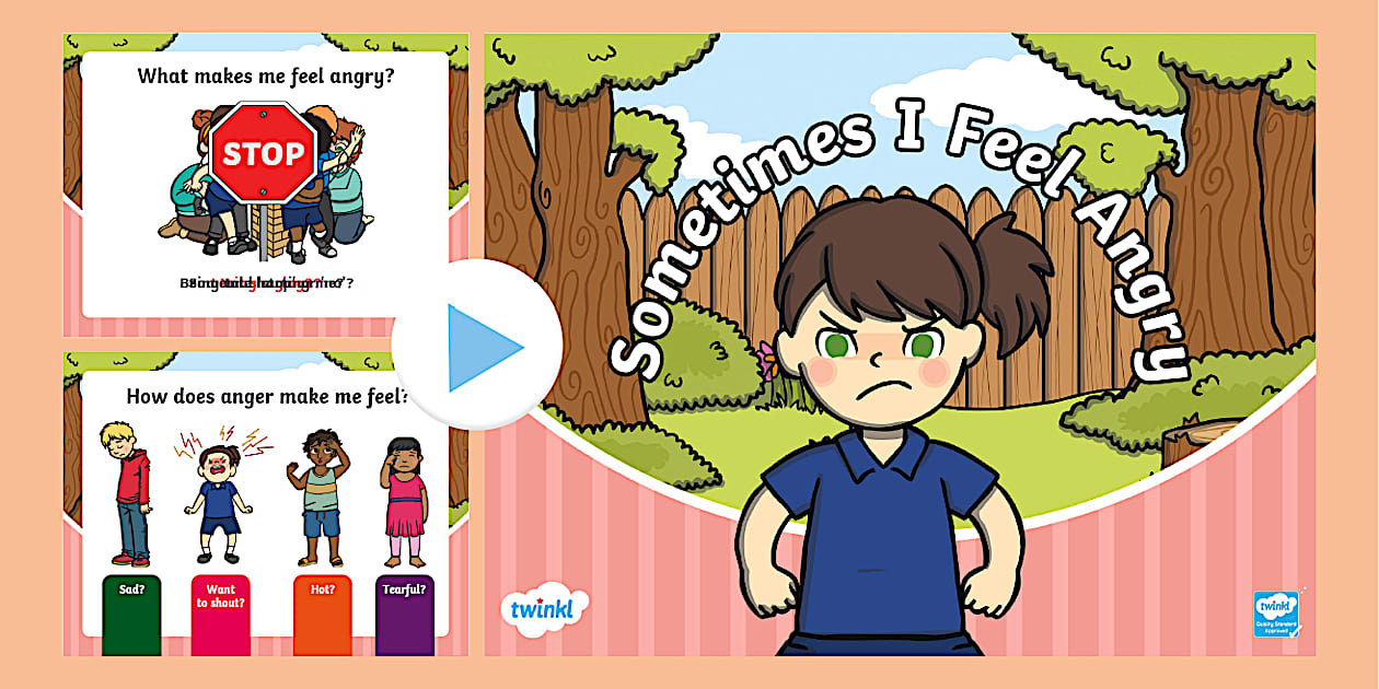 SEND Behaviour Management | Sometimes I Feel Angry | Twinkl