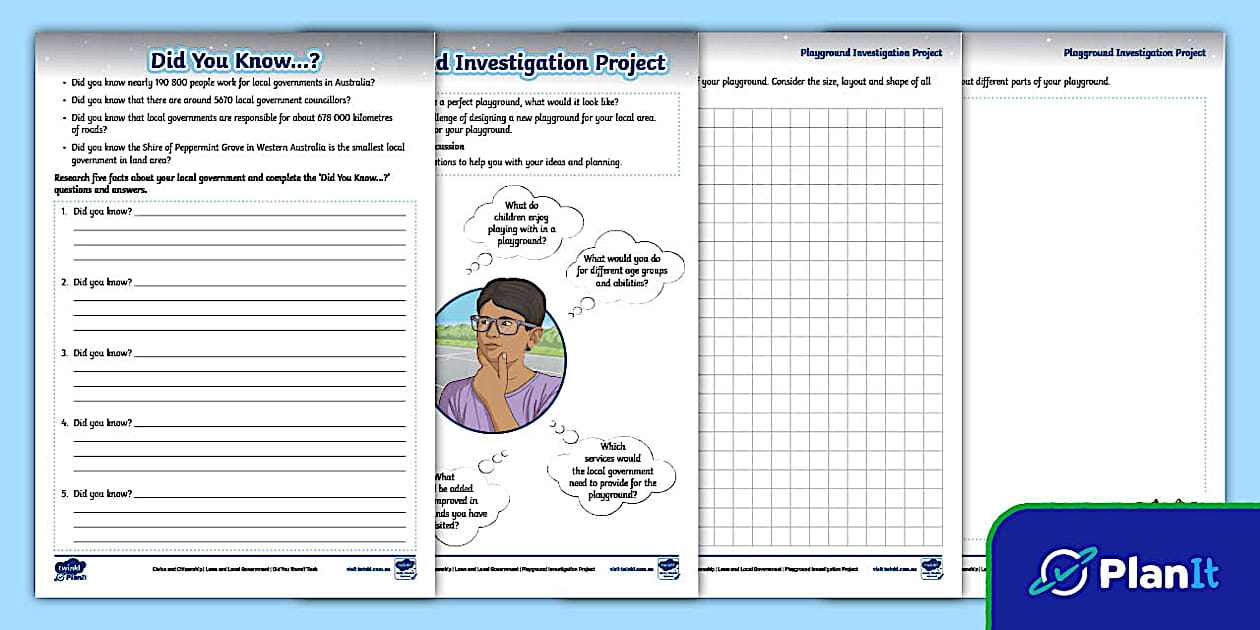 Yr 4 Laws and Local Government Home Learning Tasks - Twinkl
