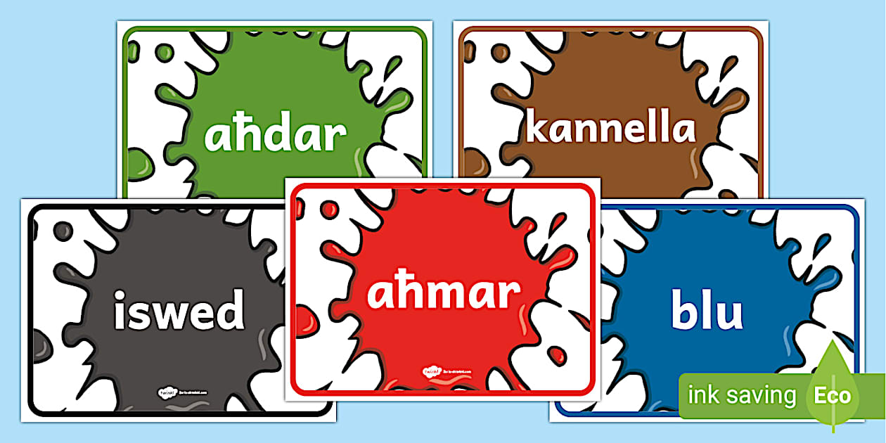 Kartelluni: Il-Kuluri (teacher made) - Twinkl