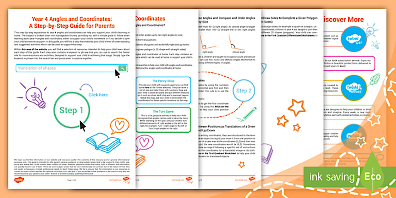 👉 Year 4 Angles and Coordinates: A Step-by-Step Guide for Parents