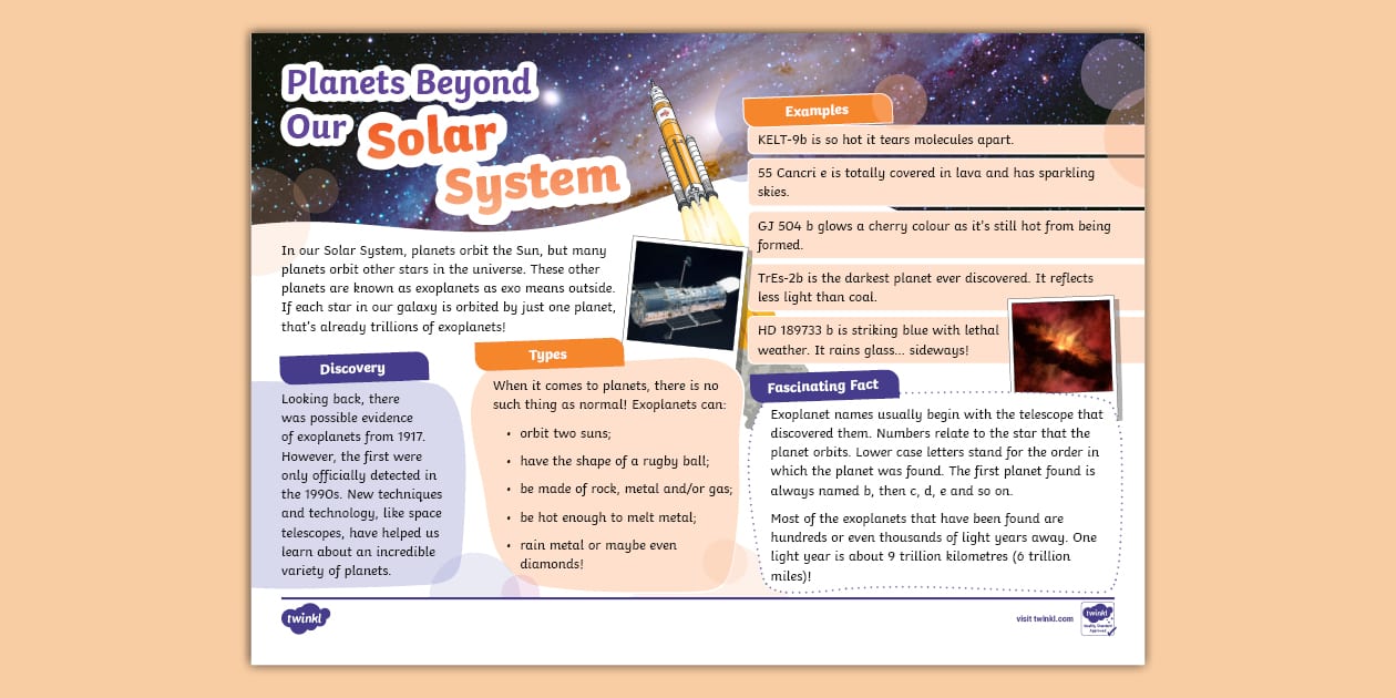 Planets Beyond Our Solar System - Twinkl - KS2 - Twinkl