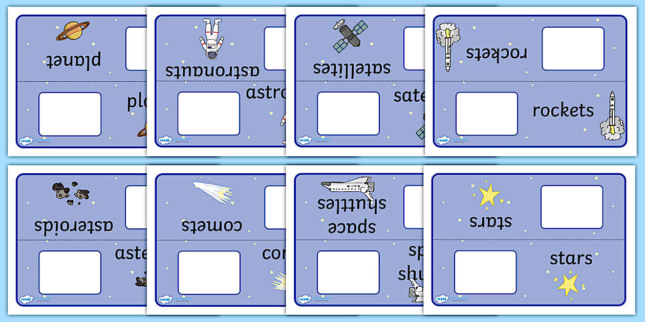👉 Editable Class Group Signs (Space) (teacher made)