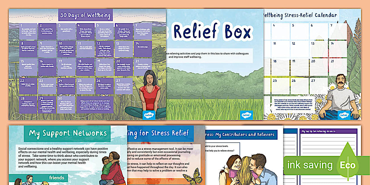 Stress Awareness Resource Pack | Wellbeing | Twinkl Life