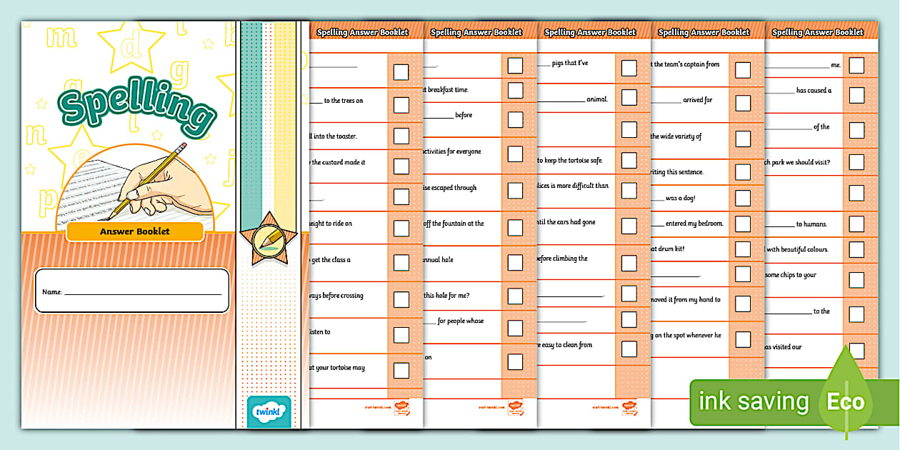 Year 6 Spelling Baseline Assessment Pack (teacher made)