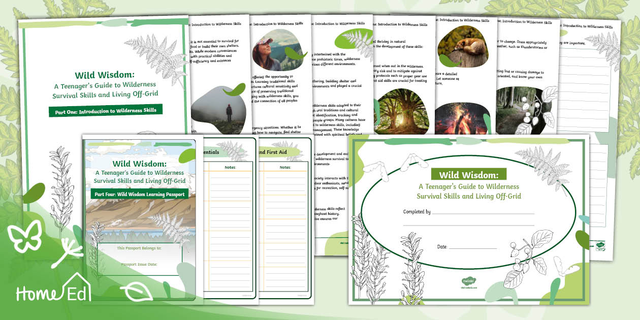 Wild Wisdom: A Teenager's Guide to Wilderness Survival Skills and Living