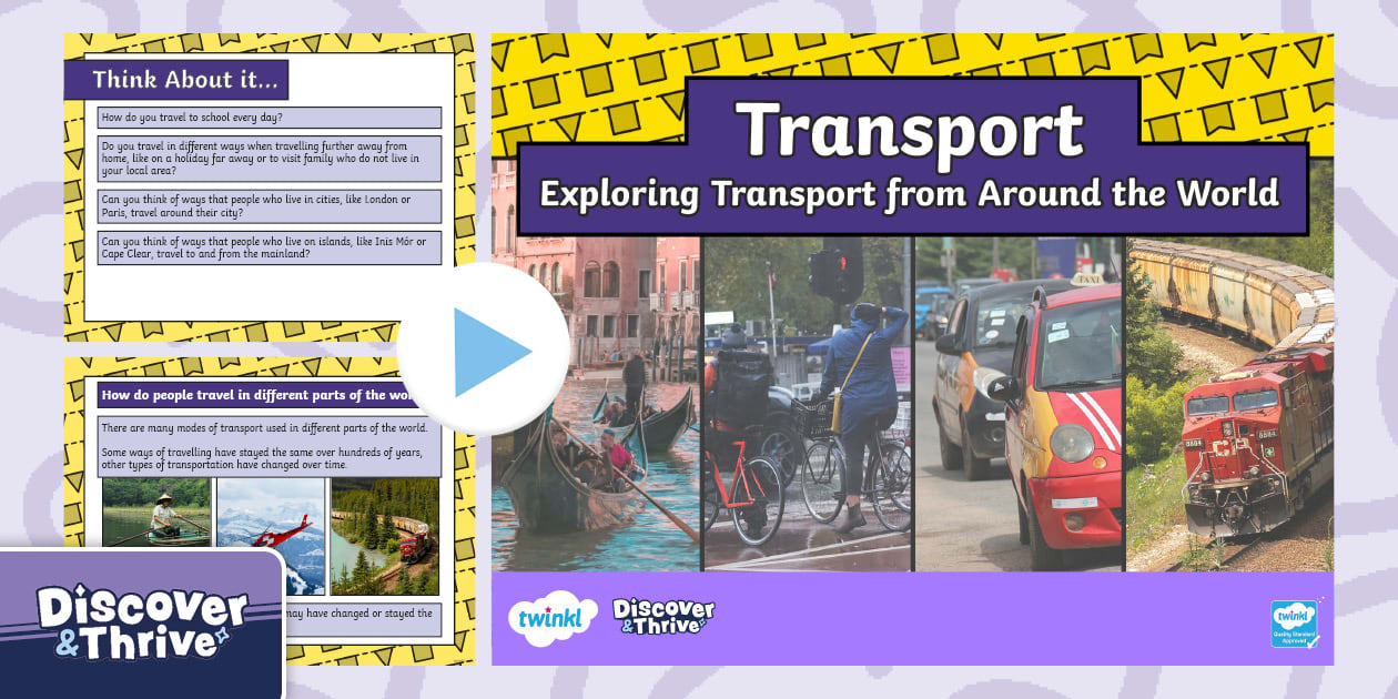Transport from Around the World PowerPoint
