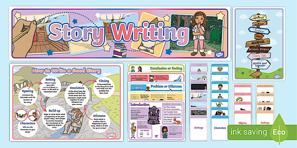 Story Writing Display Pack - Twinkl - KS1 - Twinkl