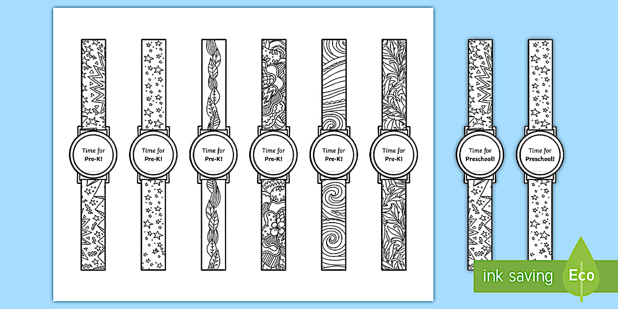 First Day of School Time for... Watches Craft Instructions