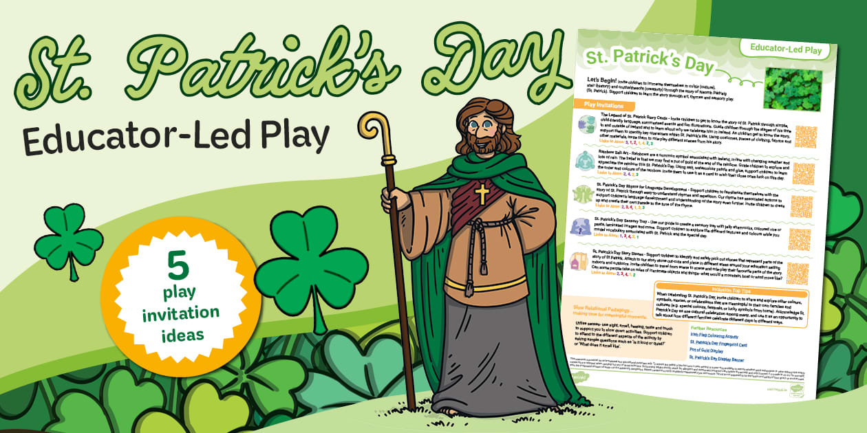 St. Patrick's Day Educator-Led Play
