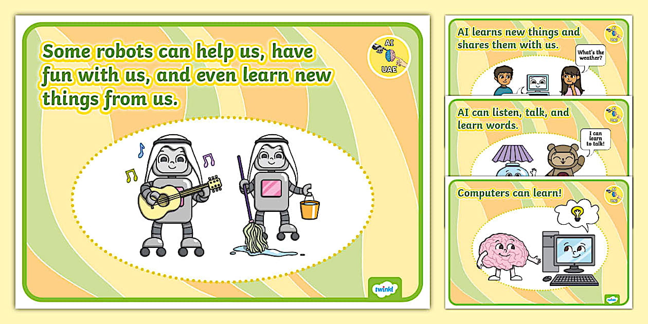 Early Years Artificial Intelligence-related Posters (AI)