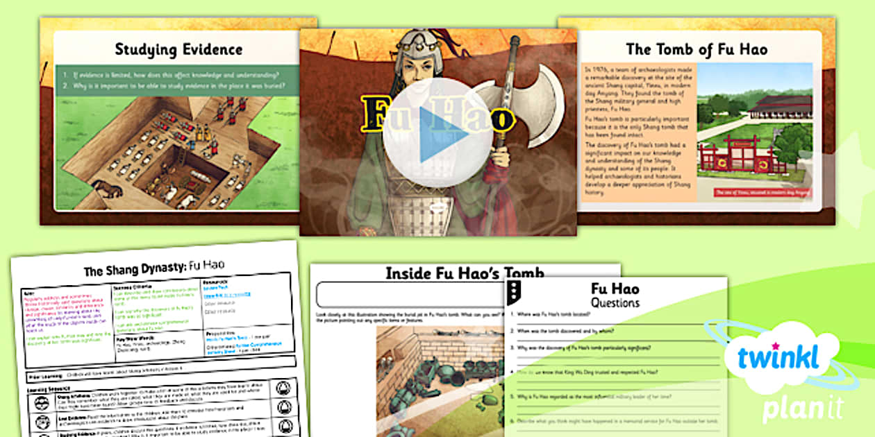 History: The Shang Dynasty: Fu Hao UKS2 Lesson Pack 6
