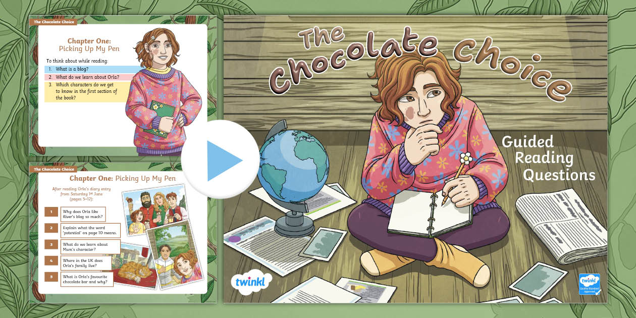 Guided Reading Questions PowerPoint: The Chocolate Choice