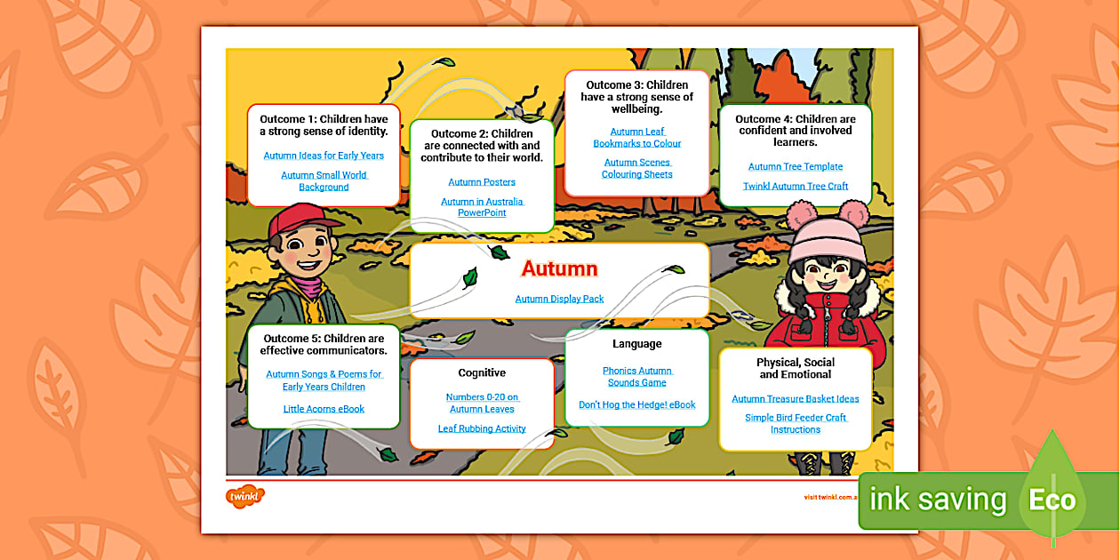 Autumn Topic Planner (teacher made) - Twinkl