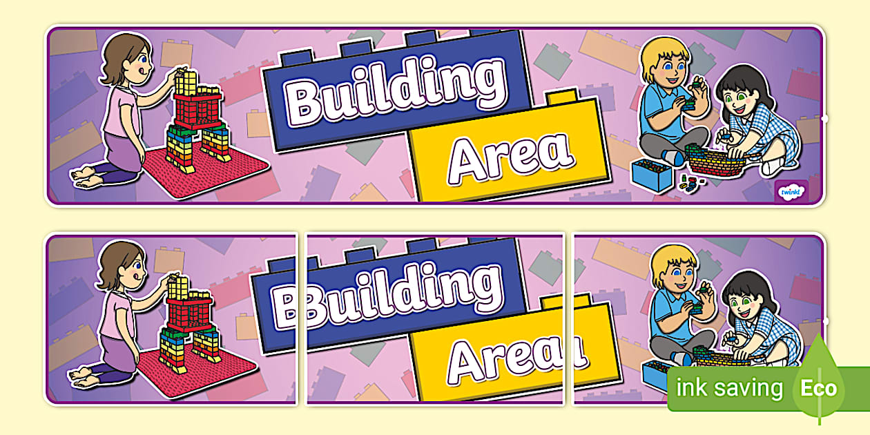 Building Area Display Banner (teacher made) - Twinkl