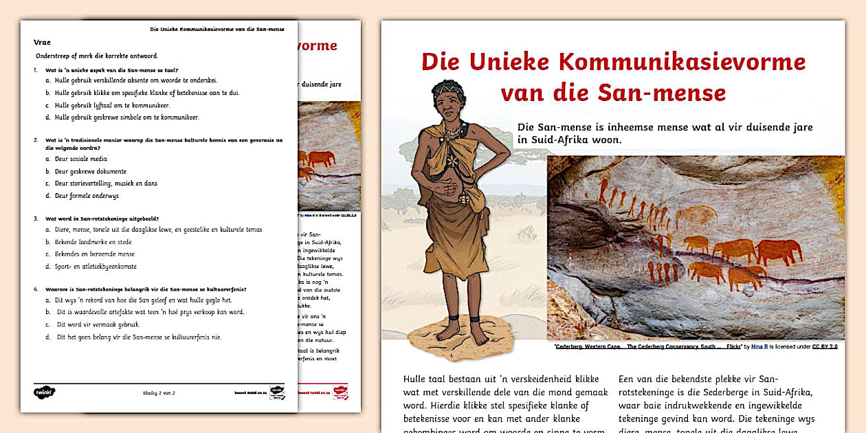 Graad 4 Kommunikasie Oor Tyd Heen: Die Unieke Kommunikasievorme van die