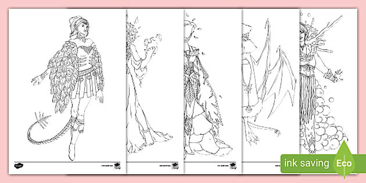 KS2 Princess Colouring Pages (teacher made) - Twinkl