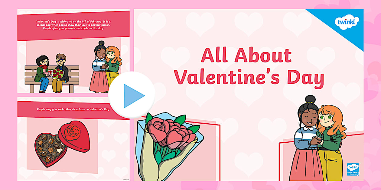 Valentine's Day PowerPoint | EYFS Primary Resource | Twinkl