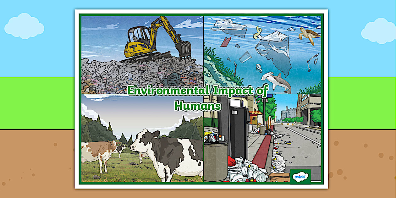 Environmental Impact of Humans Poster