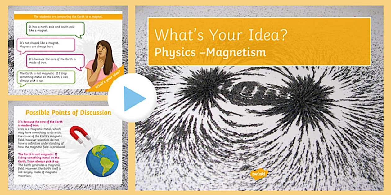 KS3 Magnetism What's Your Idea? PowerPoint (teacher made)