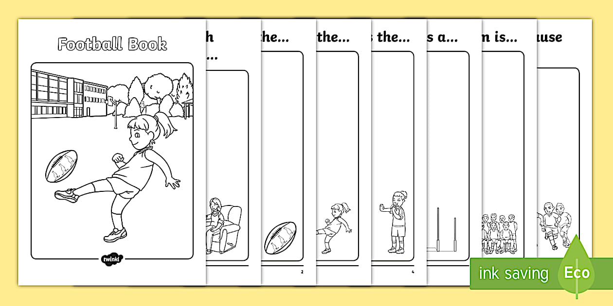 Football Writing Booklet (teacher made) - Twinkl