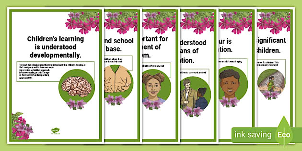 Six Principles of Nurture - Posters - CfE Teaching Resources