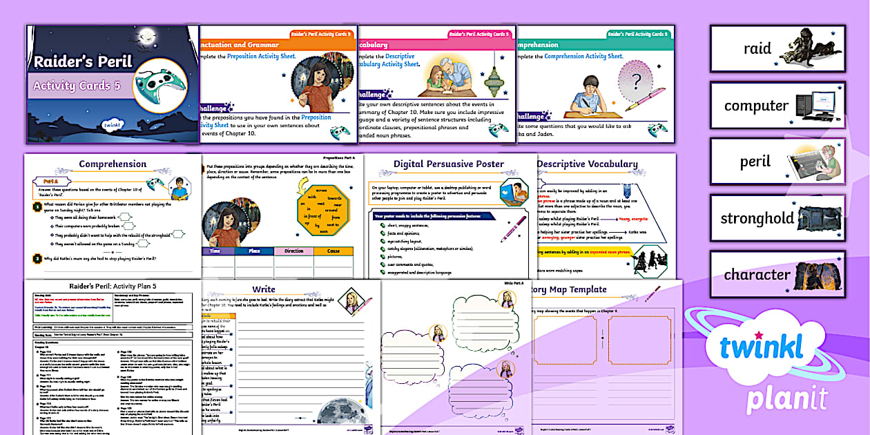 Raider's Peril Guided Reading 4 Y5 (Teacher-Made) - Twinkl