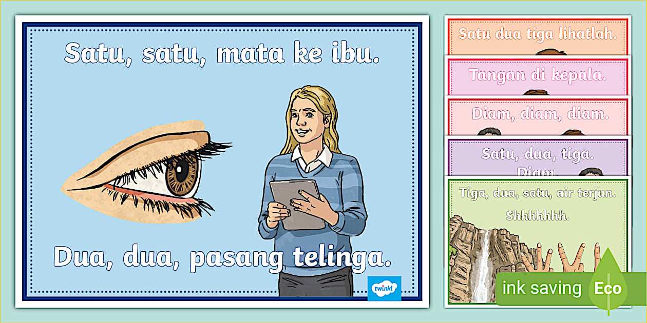 Call and Response Attention Grabbers Poster Pack Indonesian