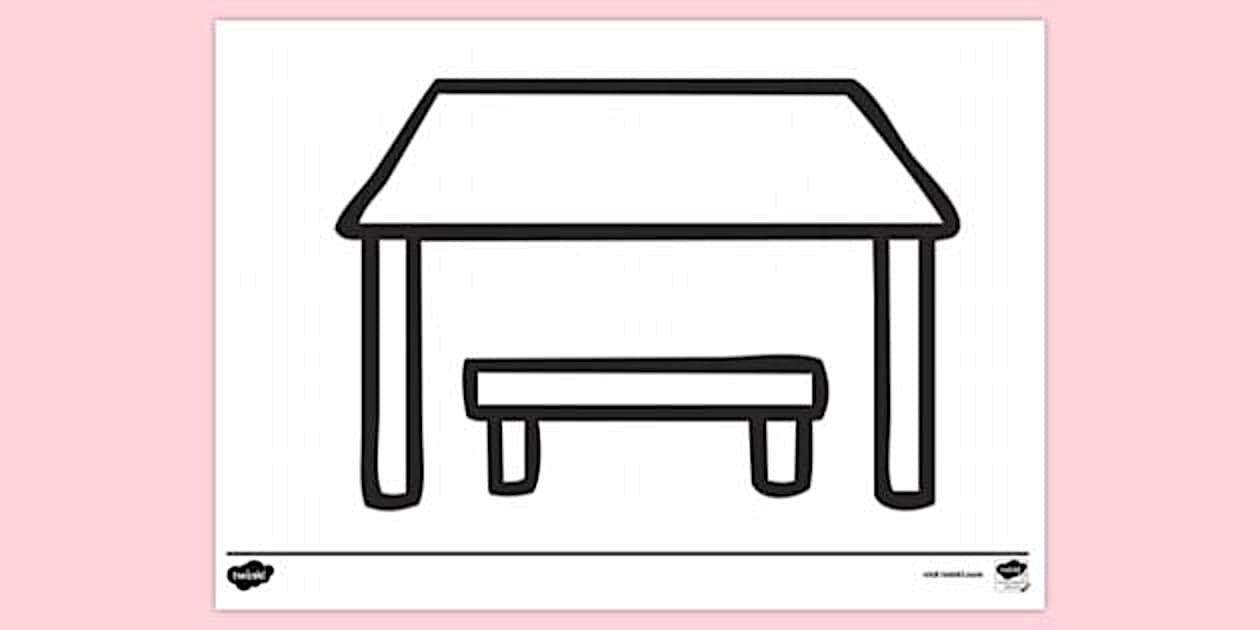 Market Icon Colouring Sheet | Colouring Sheets