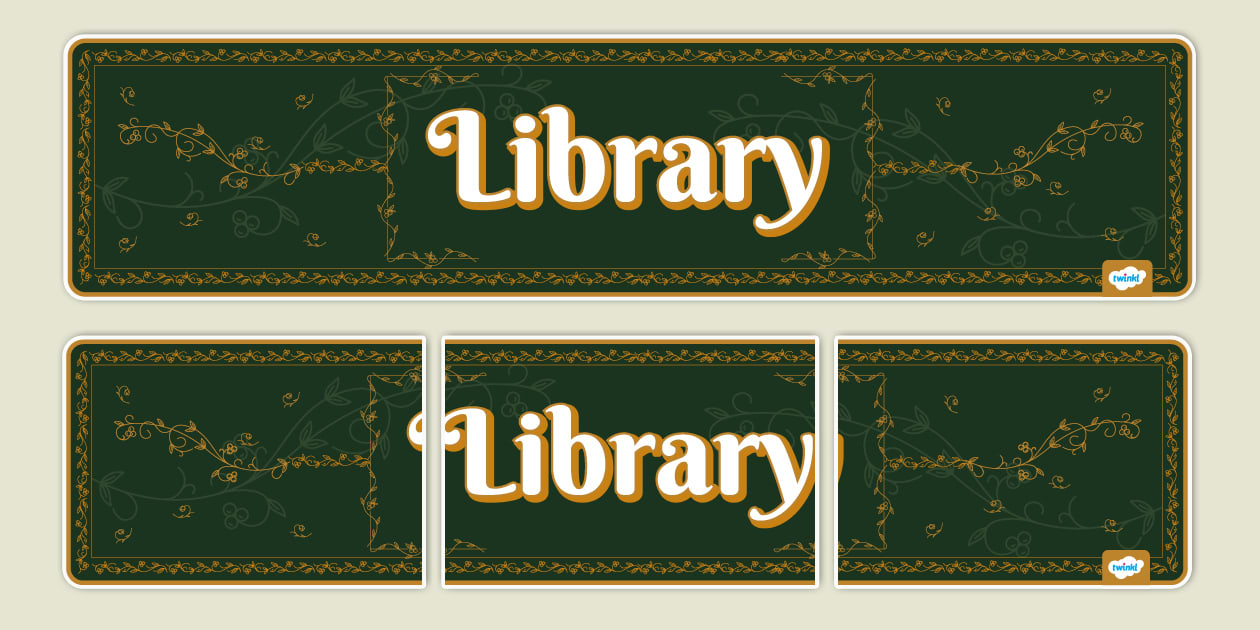 Traditional Tales Themed Library Display Banner - Twinkl