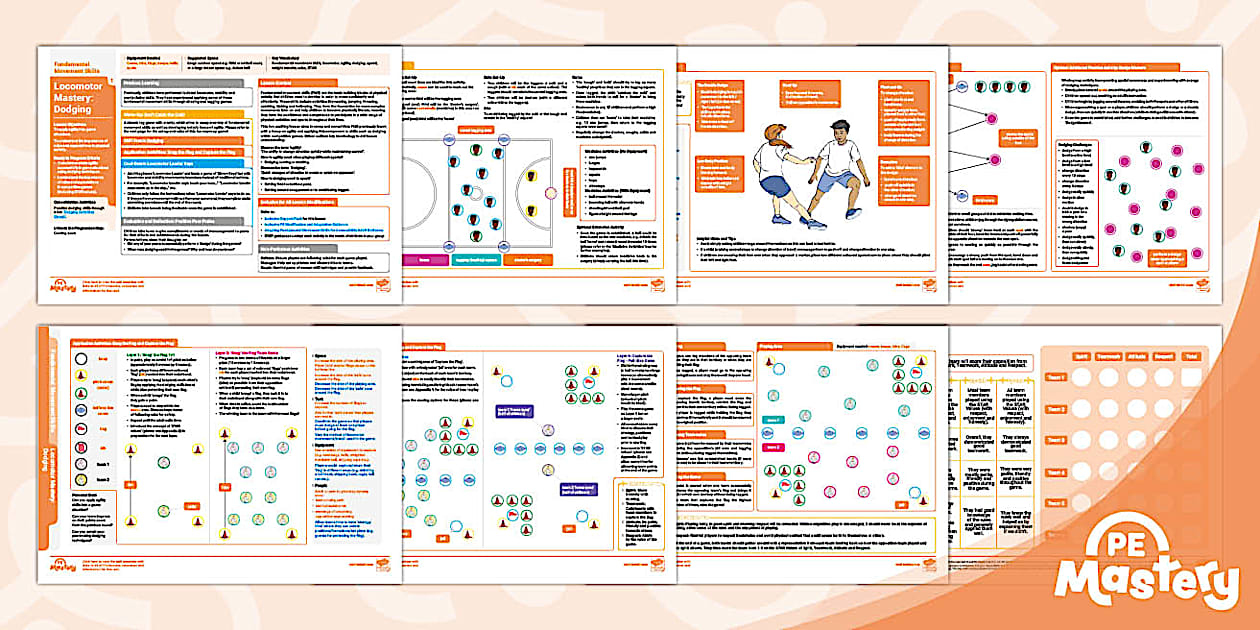 Y6 Fundamental Movement Skills Lesson 1: Locomotor - Dodging