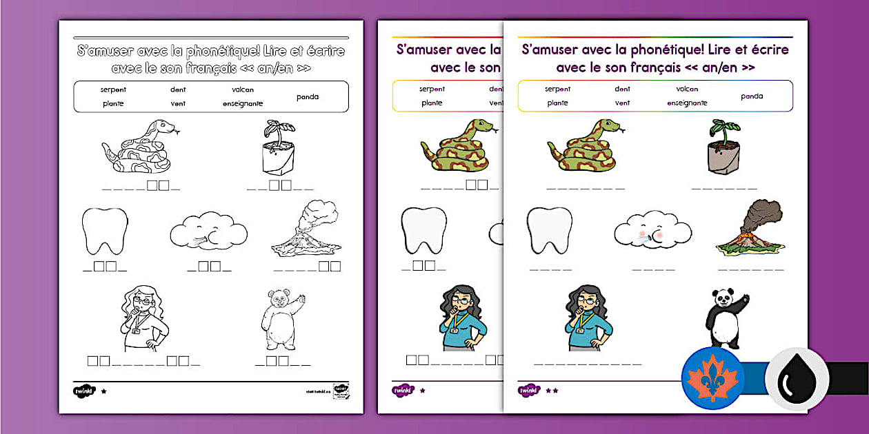 S'amuser avec la phonétique ! {le son an} | Twinkl