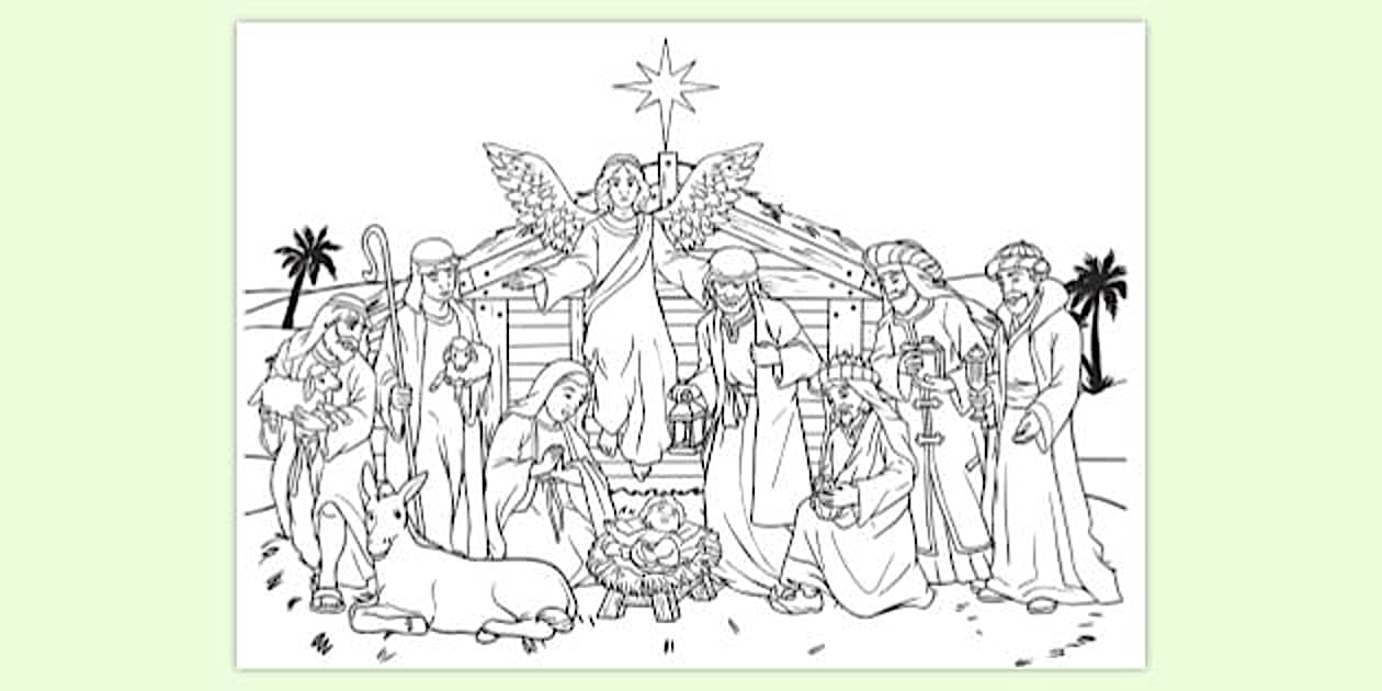 Christmas Colouring Page PDF | Fun Colouring Sheets - Twinkl