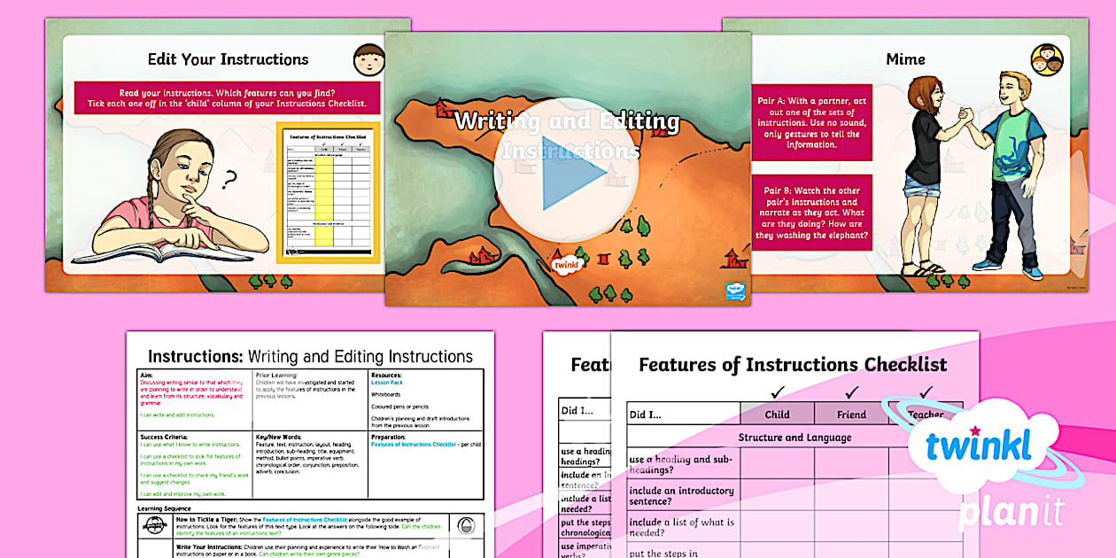 Explorers: The Firework-Maker’s Daughter: Instructions 3 Y3 Lesson Pack To