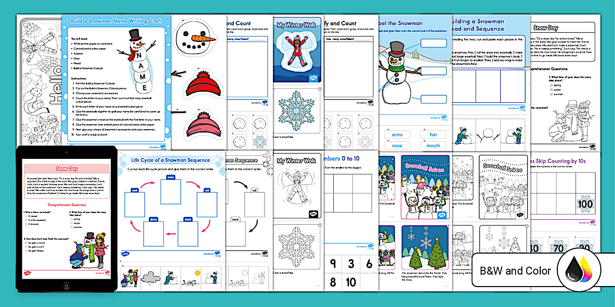 15 Winter Activities for Kindergarten | Twinkl USA - Twinkl