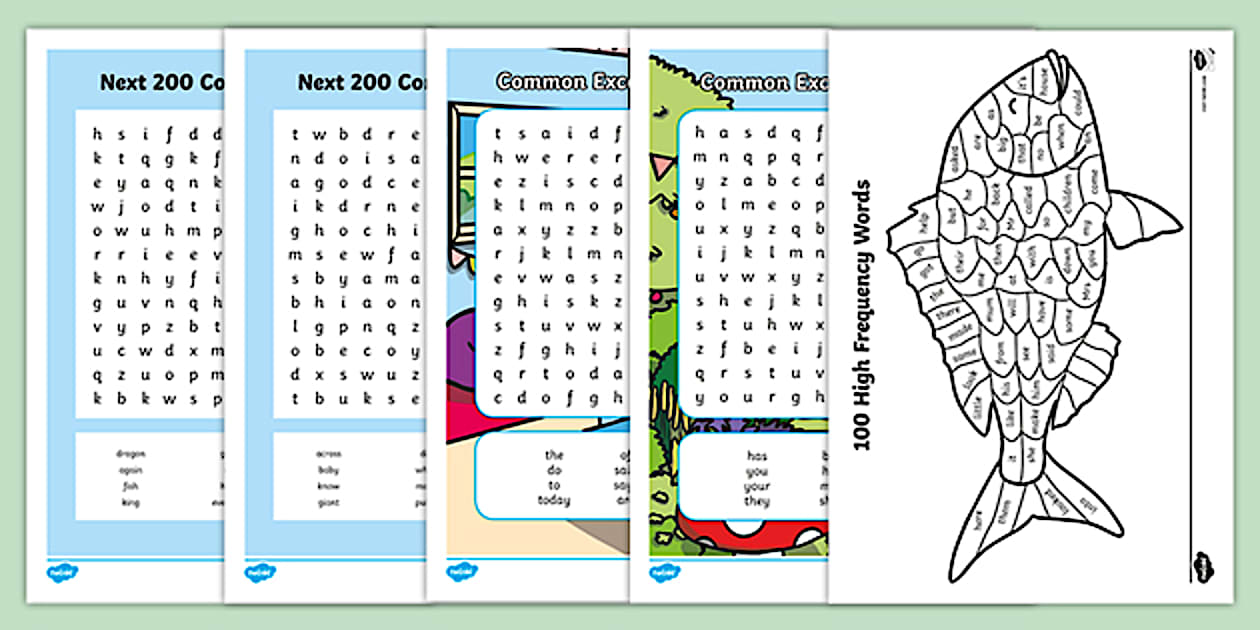 English First/Second Class Reading Pack 4 High Frequency Words