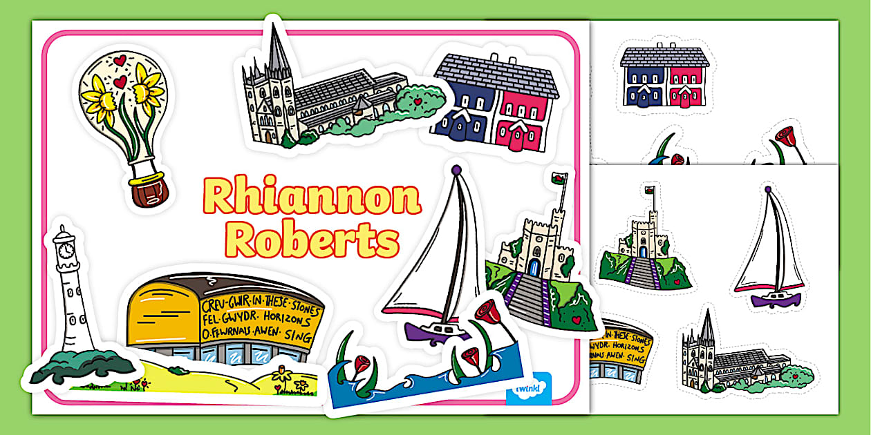 Diwrnod Celf Y Byd: Gweithgaredd Torri a Gludo Rhiannon Roberts