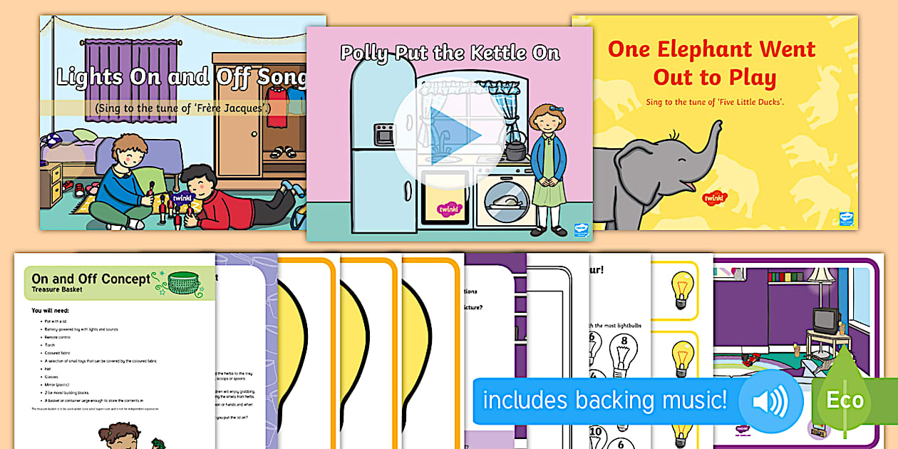 Childminder on and off EYFS Resource Pack - Twinkl