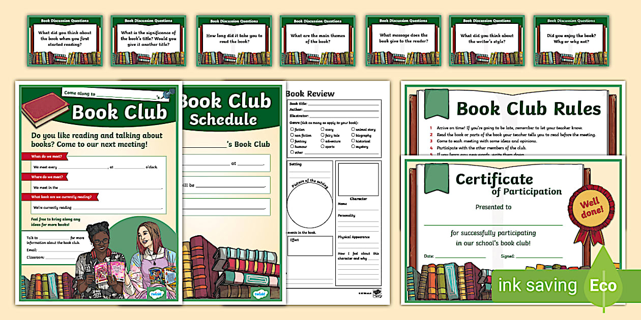 ESL Book Club Pack (teacher made) - Twinkl