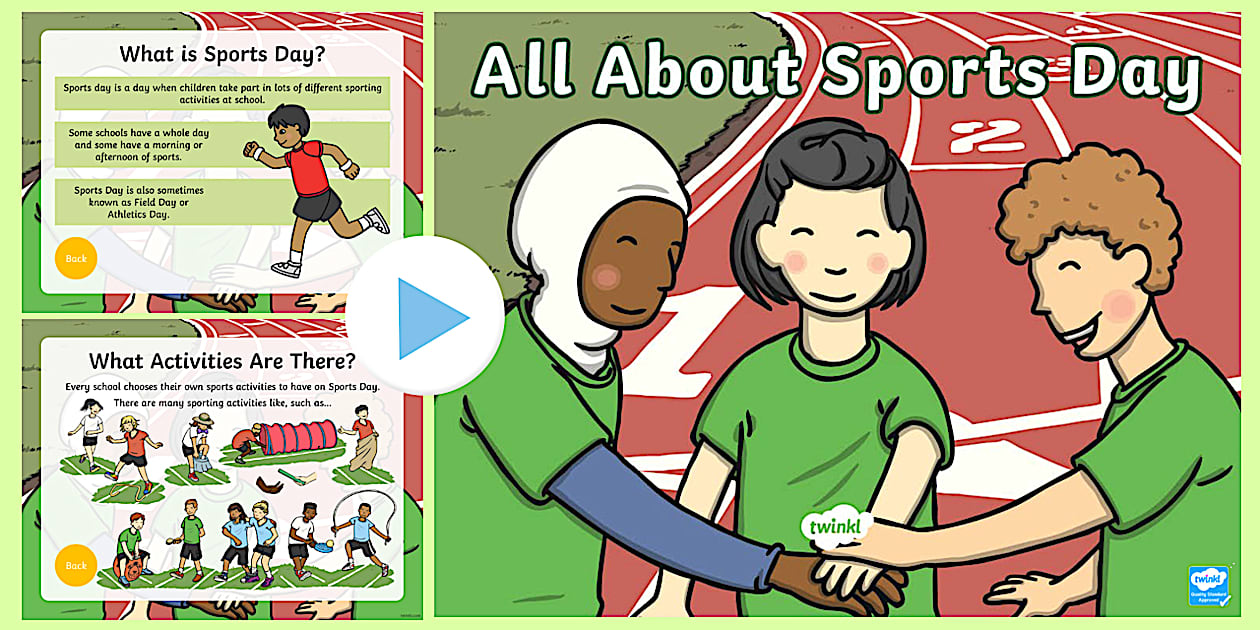 All About Sports Day Information PowerPoint - Twinkl
