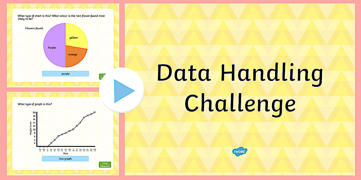 Data Handling Challenge PowerPoint (teacher made) - Twinkl