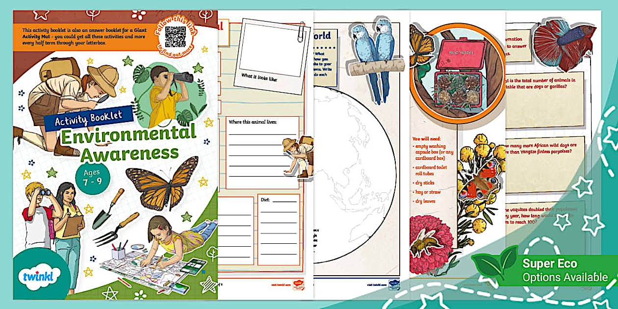 Environmental Awareness Activity Booklet 7 to 9 years