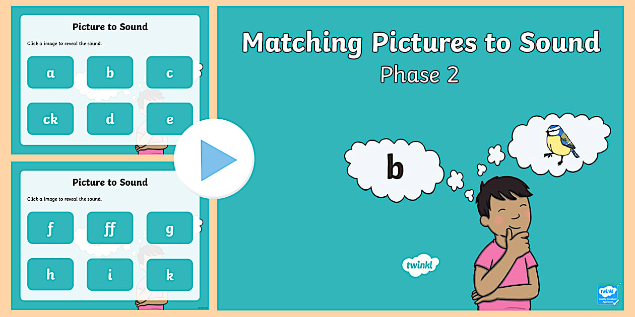 Phase 2 Photo Matching Picture to Sound PowerPoint - Phase 2 Photo Matching