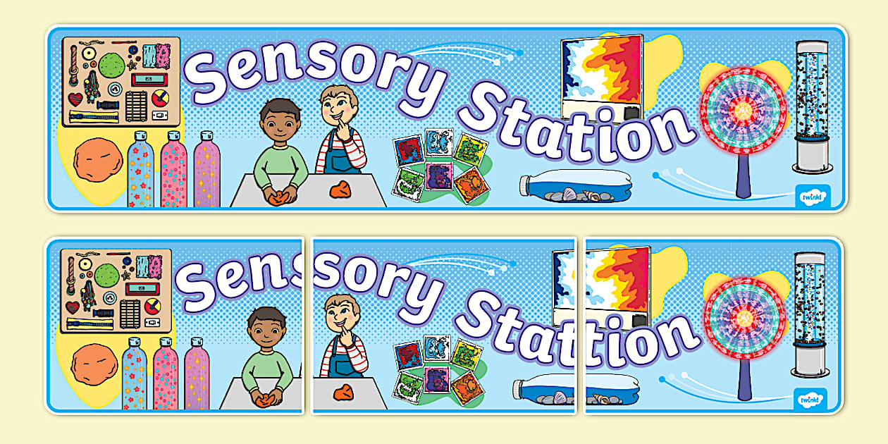 Sensory Station Display Banner